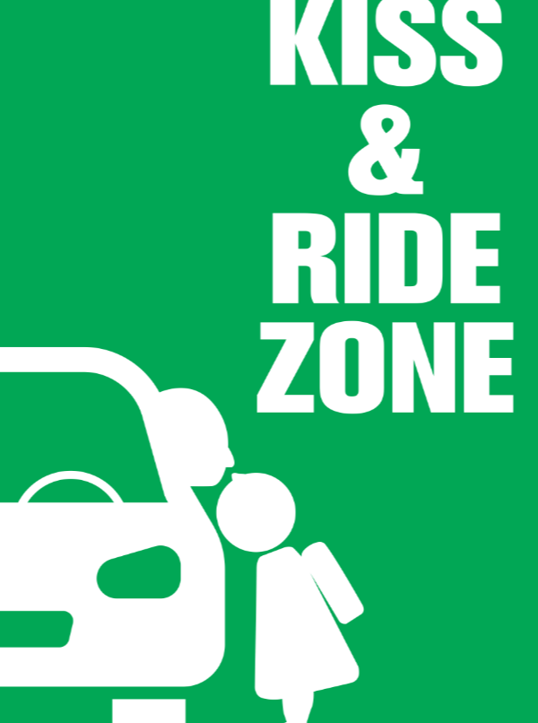 Kiss & Ride Signage – Allpride Signs